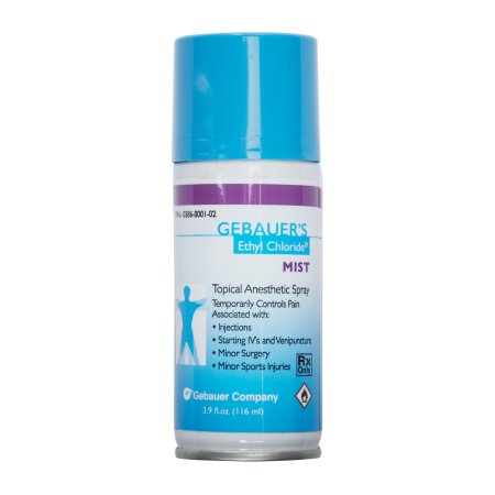 Gebauer's Ethyl Chloride® Ethyl Chloride 100% Mist Spray Can 103.5 mL ...