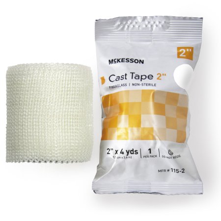 Cast Tape McKesson 2 Inch X 12 Foot Fiberglass White – ER Medical Supply