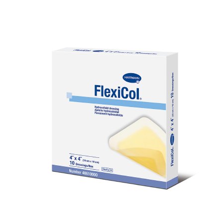 Hydrocolloid Dressing FlexiCol® 4 X 4 Inch Square – ER Medical Supply
