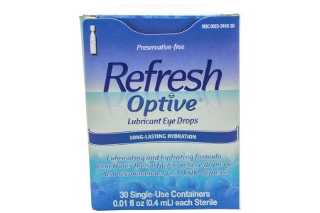 Eye Lubricant Refresh® Optive™ 0.01 oz. Eye Drops – ER Medical Supply